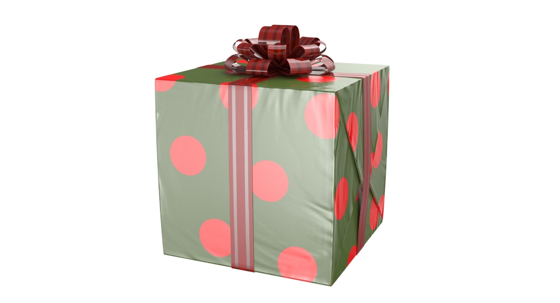Real Gift Box 3D Model - TurboSquid 1352875