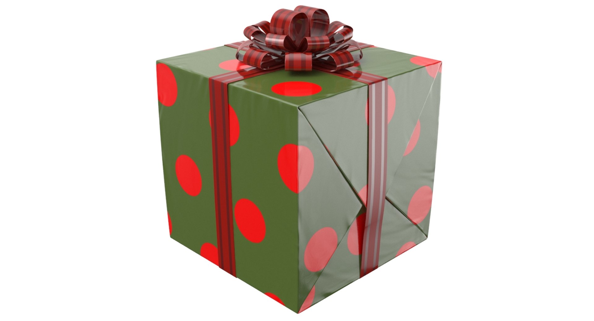 Real Gift Box 3D Model - TurboSquid 1352875