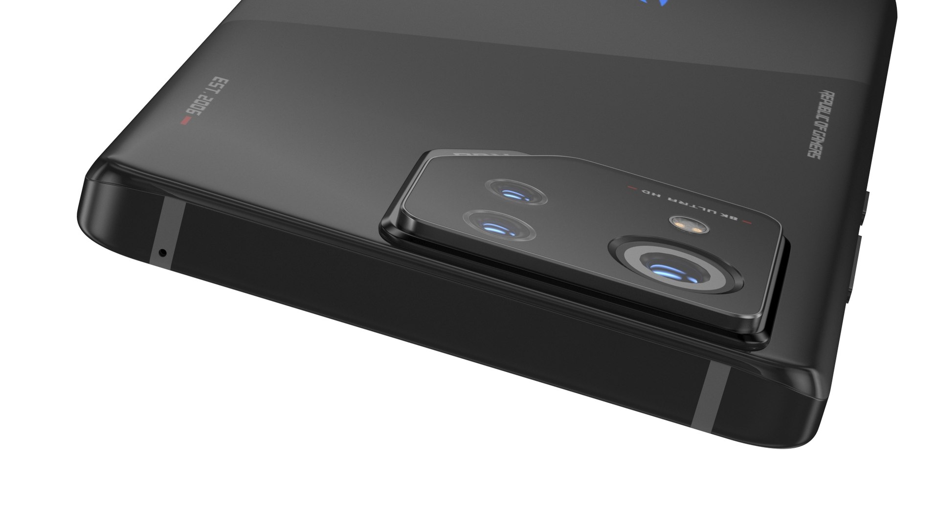 3D Asus ROG Phone 8 Black Model - TurboSquid 2223593