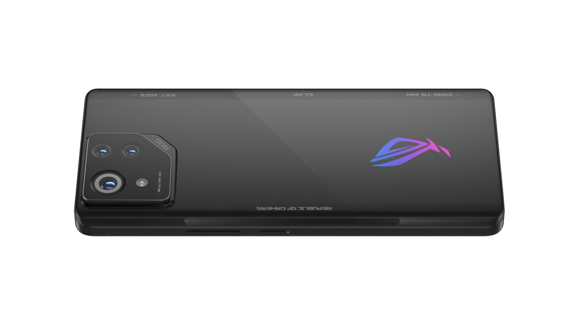 3D Asus ROG Phone 8 Black Model - TurboSquid 2223593