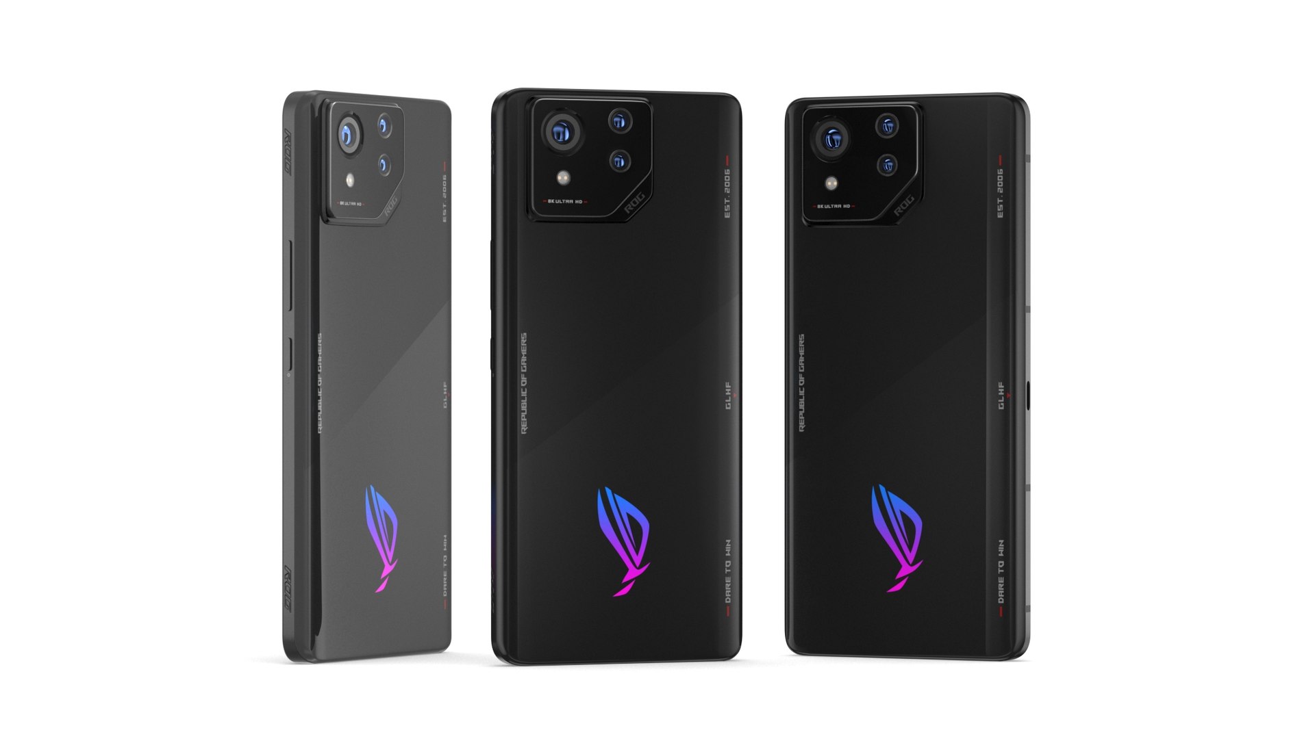 3D Asus ROG Phone 8 Black Model - TurboSquid 2223593