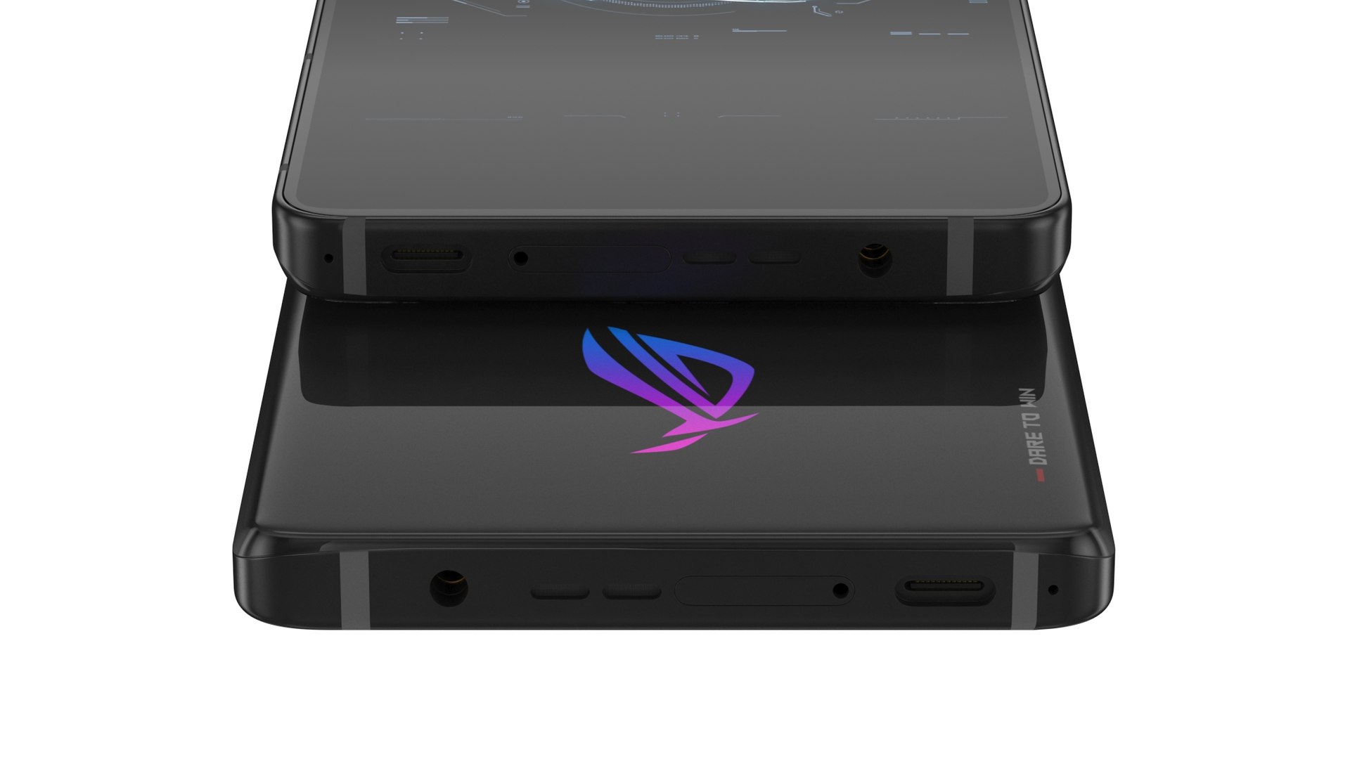 3D Asus ROG Phone 8 Black Model - TurboSquid 2223593