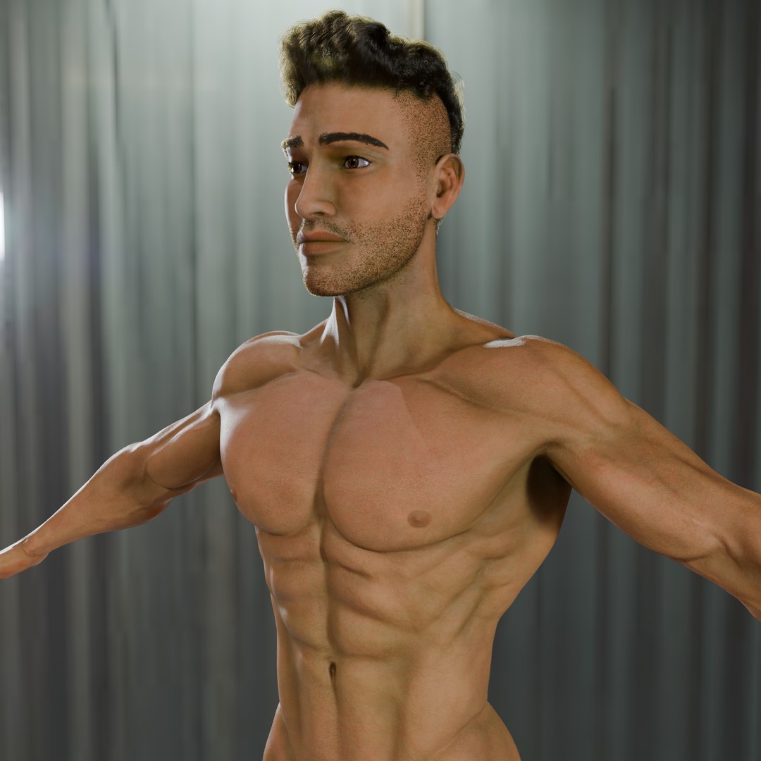 3D Digital Adonis - TurboSquid 2389061