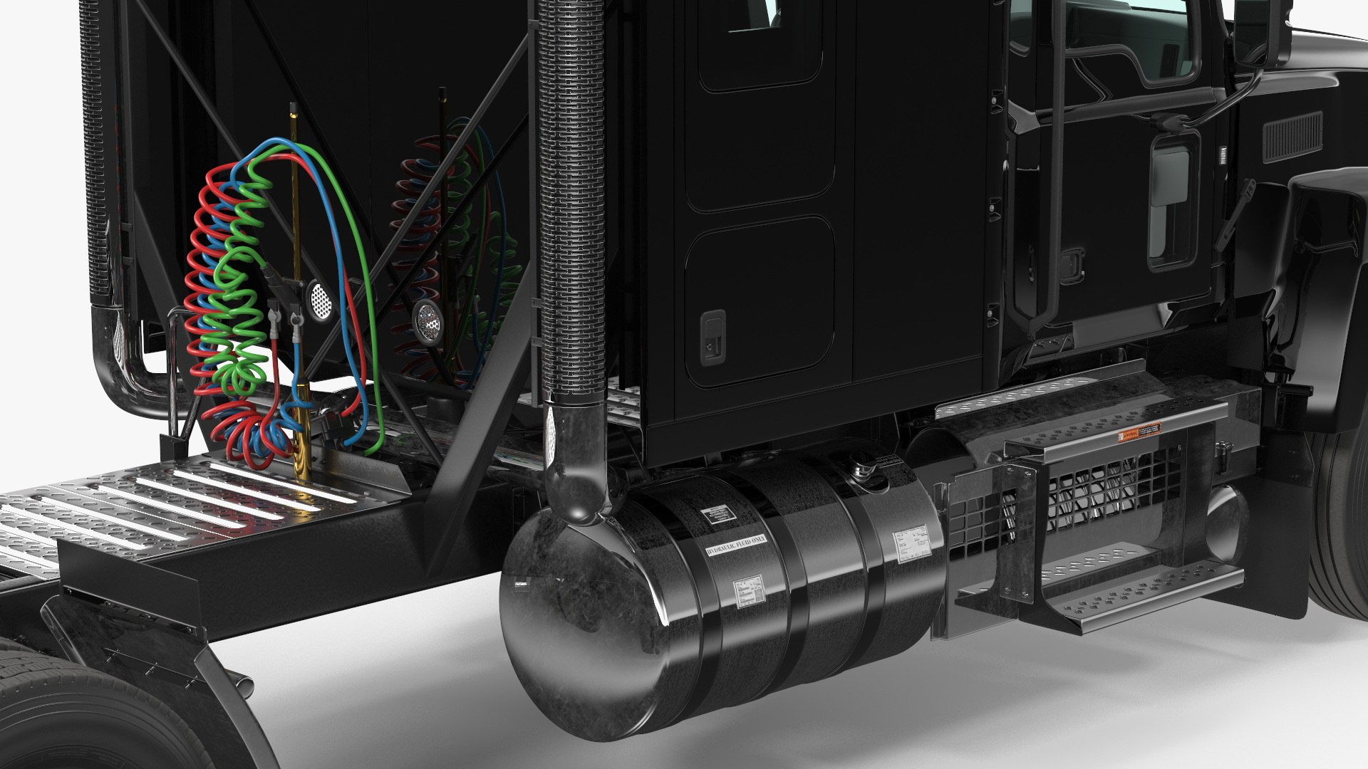 2025 Highway Truck Black 3D Model - TurboSquid 2295978