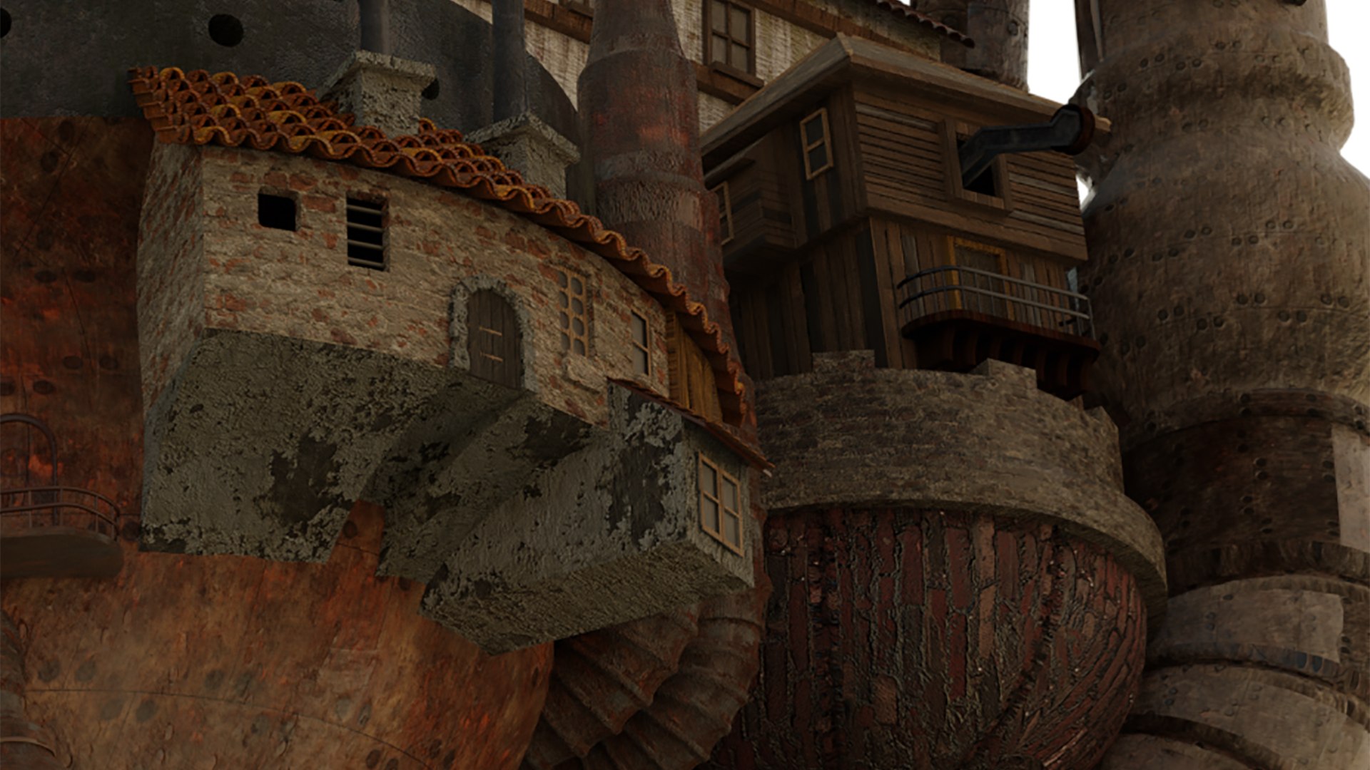 Howls Castle Model - TurboSquid 1824825