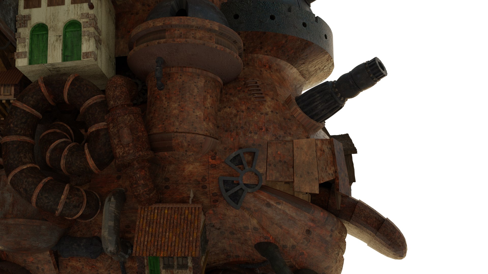 Howls Castle Model - TurboSquid 1824825