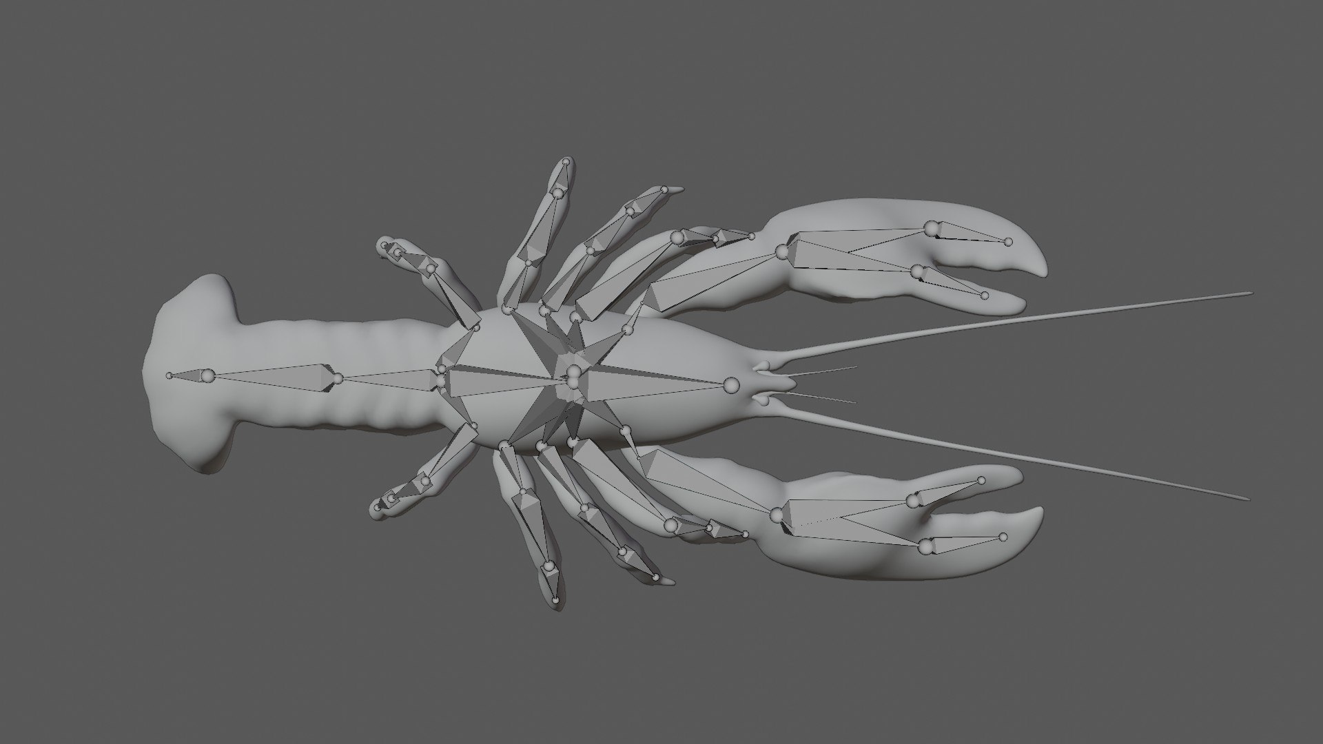 3D Rigged Low Poly Lobster - TurboSquid 1763137