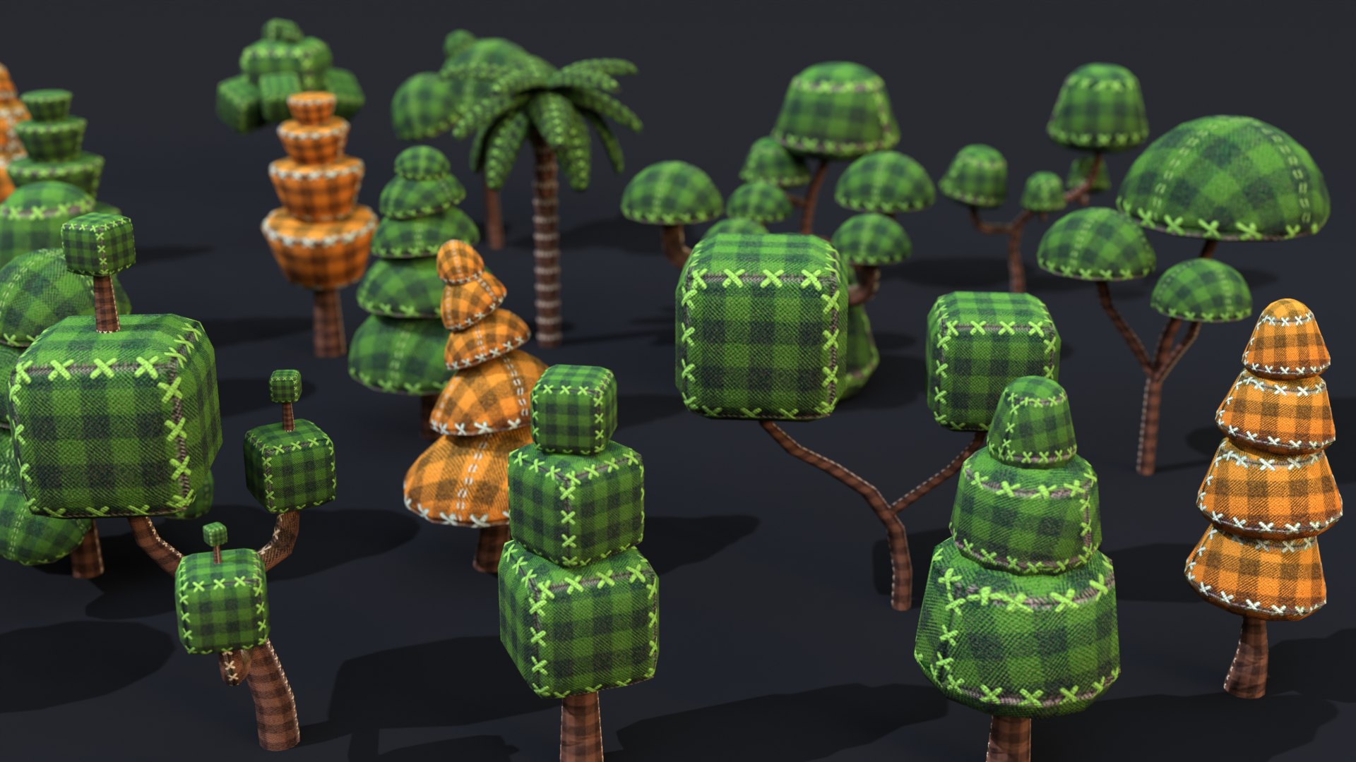 Low Poly Stylize Nature Pack Model - TurboSquid 2032270