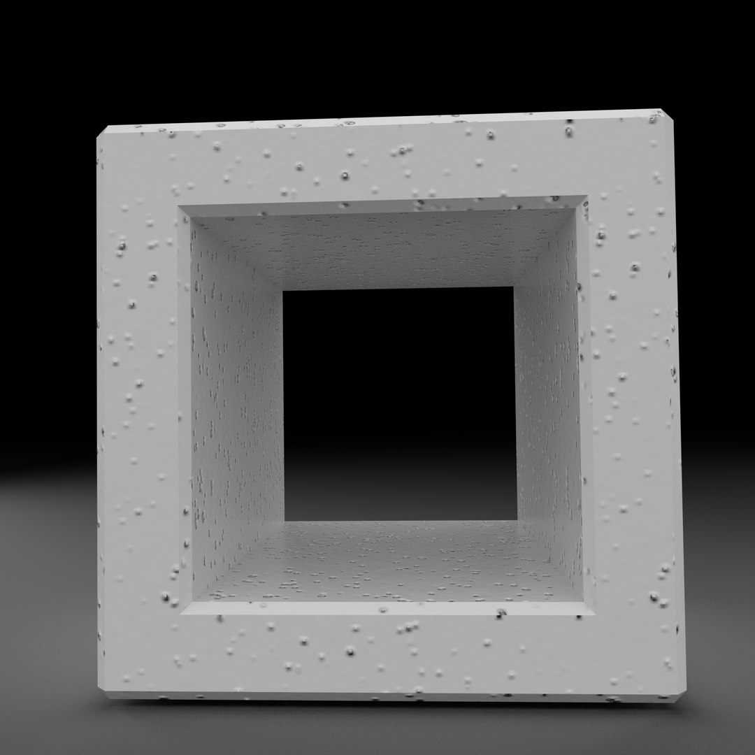 Free 3D Concrete Cube - TurboSquid 1224190