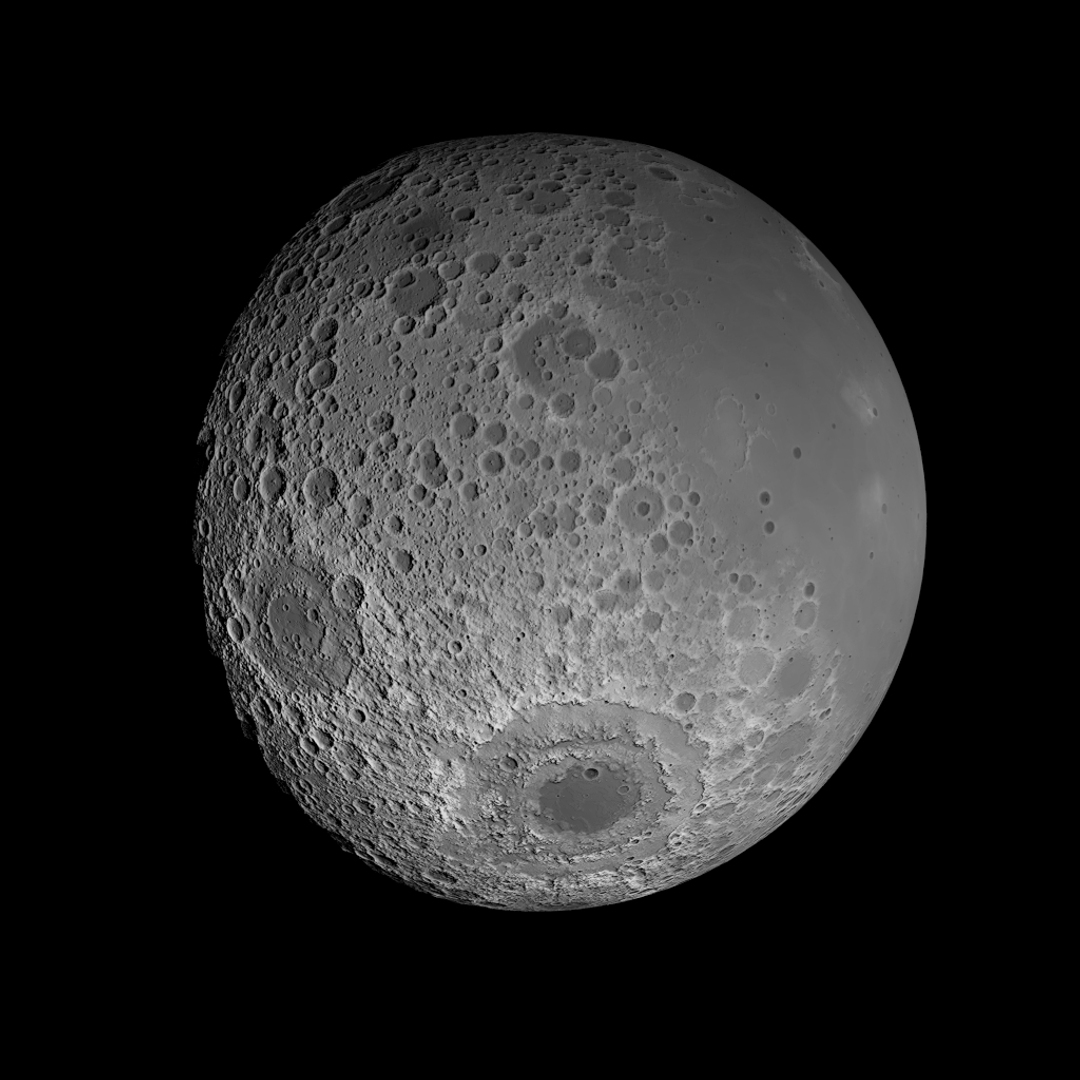 Moon Realistic 3d Obj