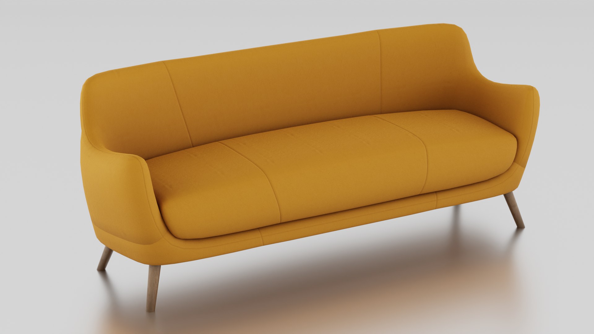 70s Couch 3D model - TurboSquid 1848918
