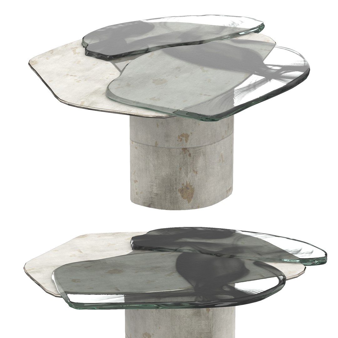 VINCENZO DE COTIIS DC1717 COFFEE TABLE 3D Model - TurboSquid 2063403