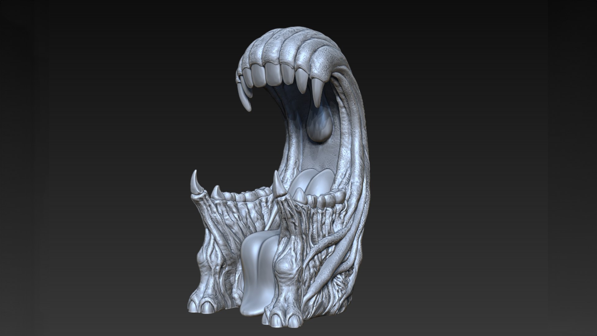 Monster Chair 3D - TurboSquid 2212067