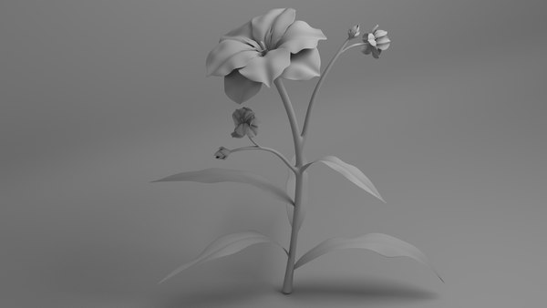 modelo 3d flor - TurboSquid 1793224