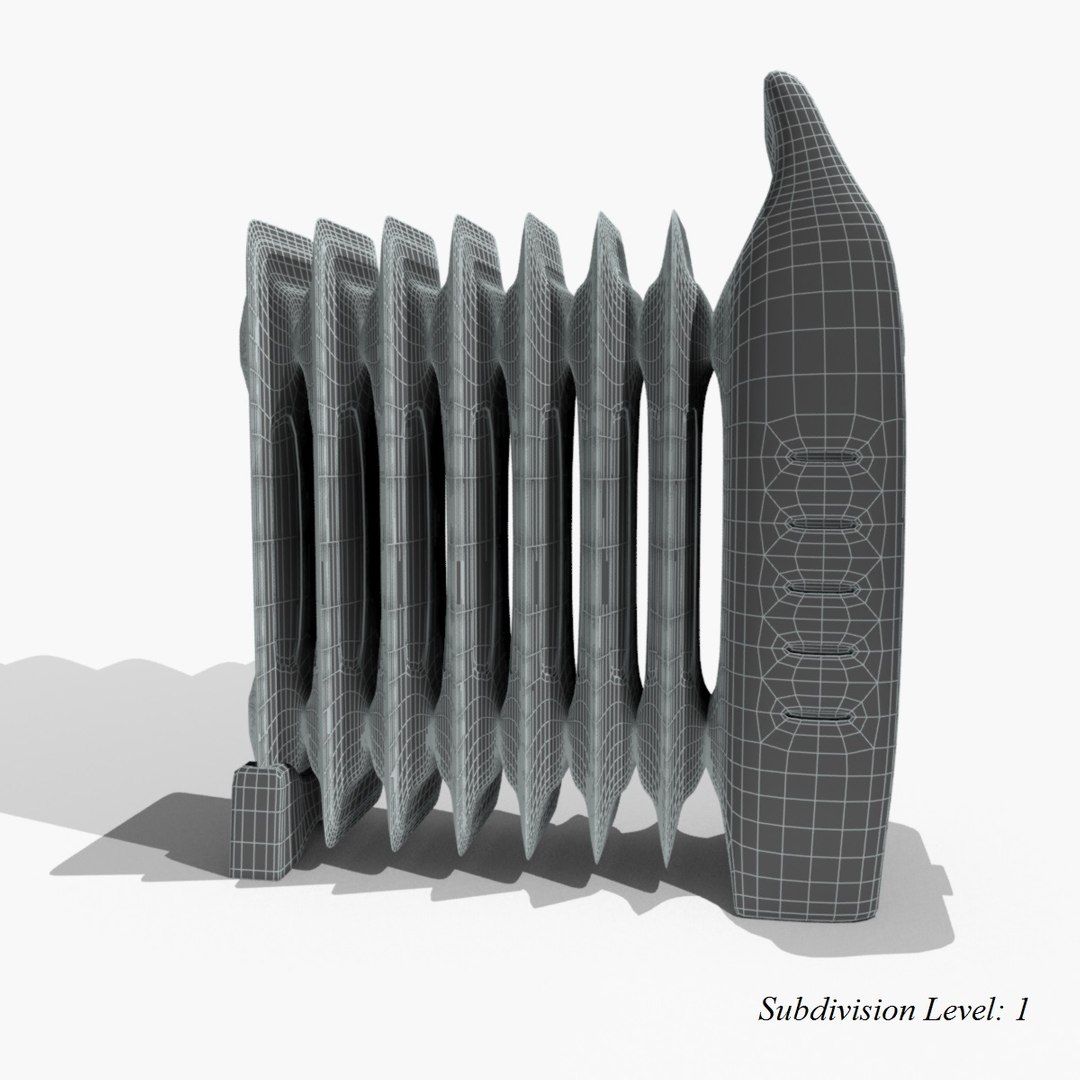 Home radiator 3D model - TurboSquid 1199328