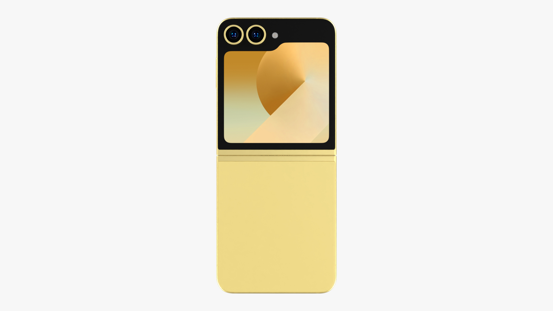 Samsung Galaxy Flip 6 Yellow 3D Model - TurboSquid 2254406