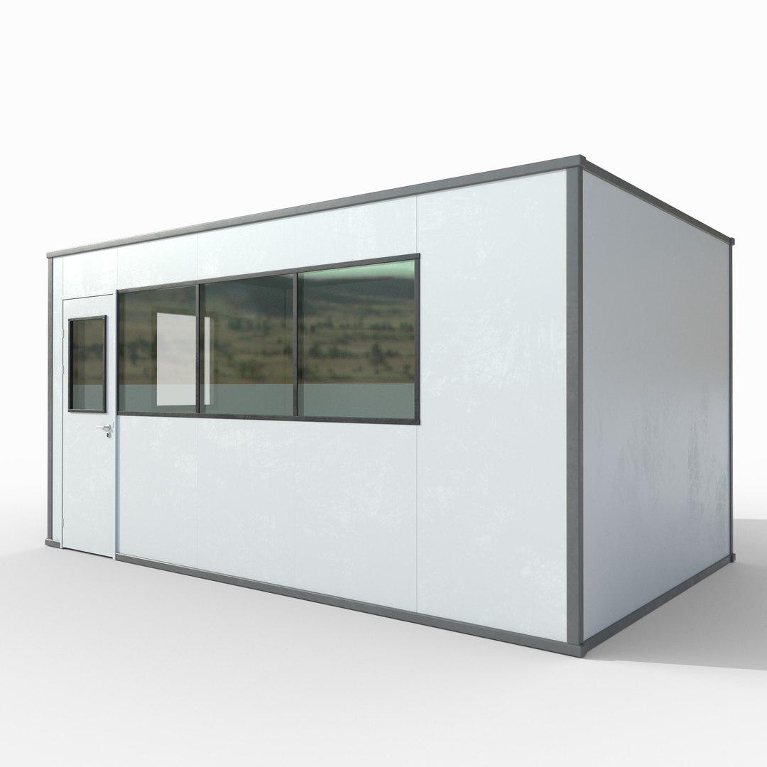Office Cabin 3D Model - TurboSquid 2254099