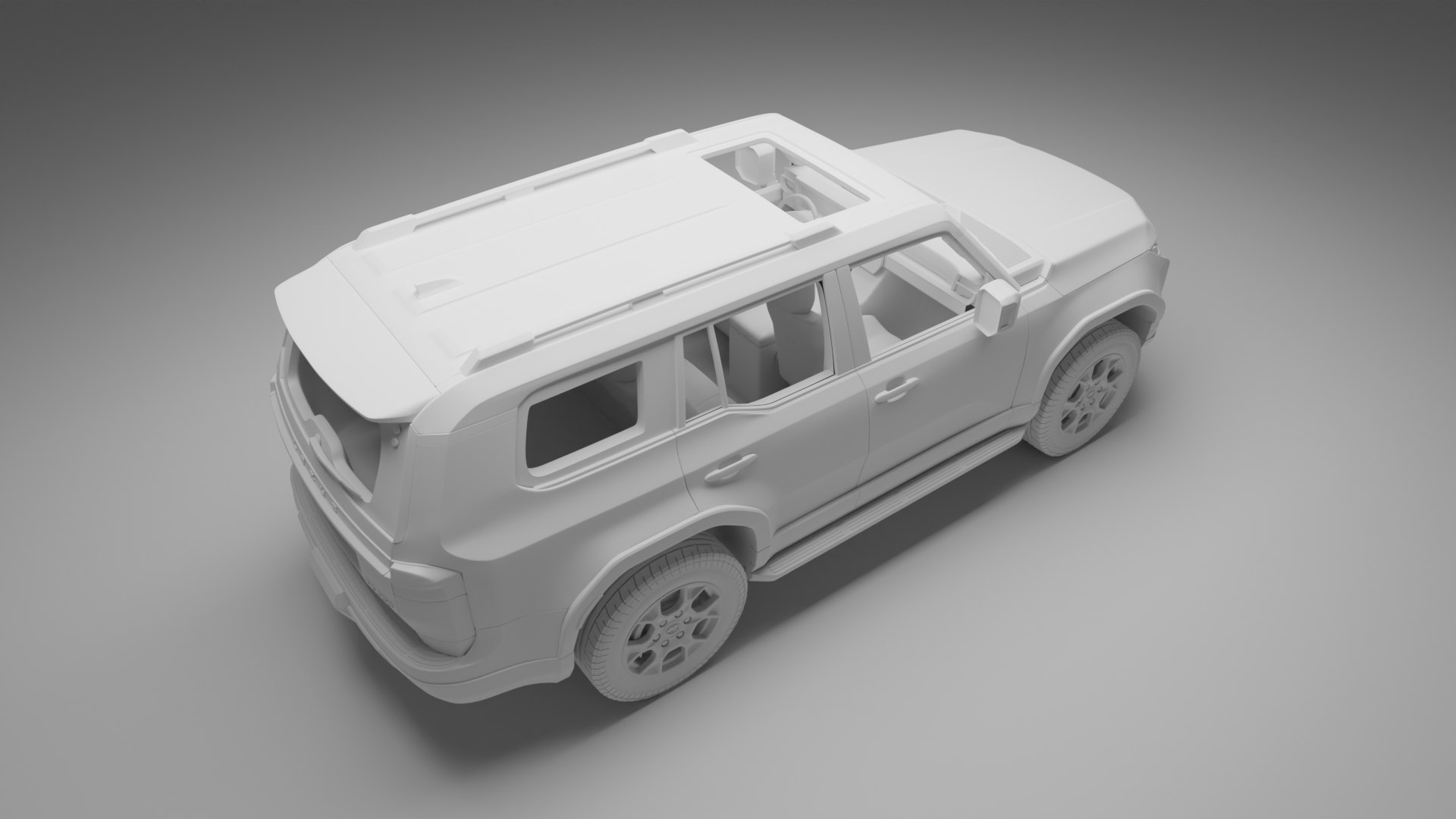 LEXUS GX 550 GREEN 3D Model - TurboSquid 2365250