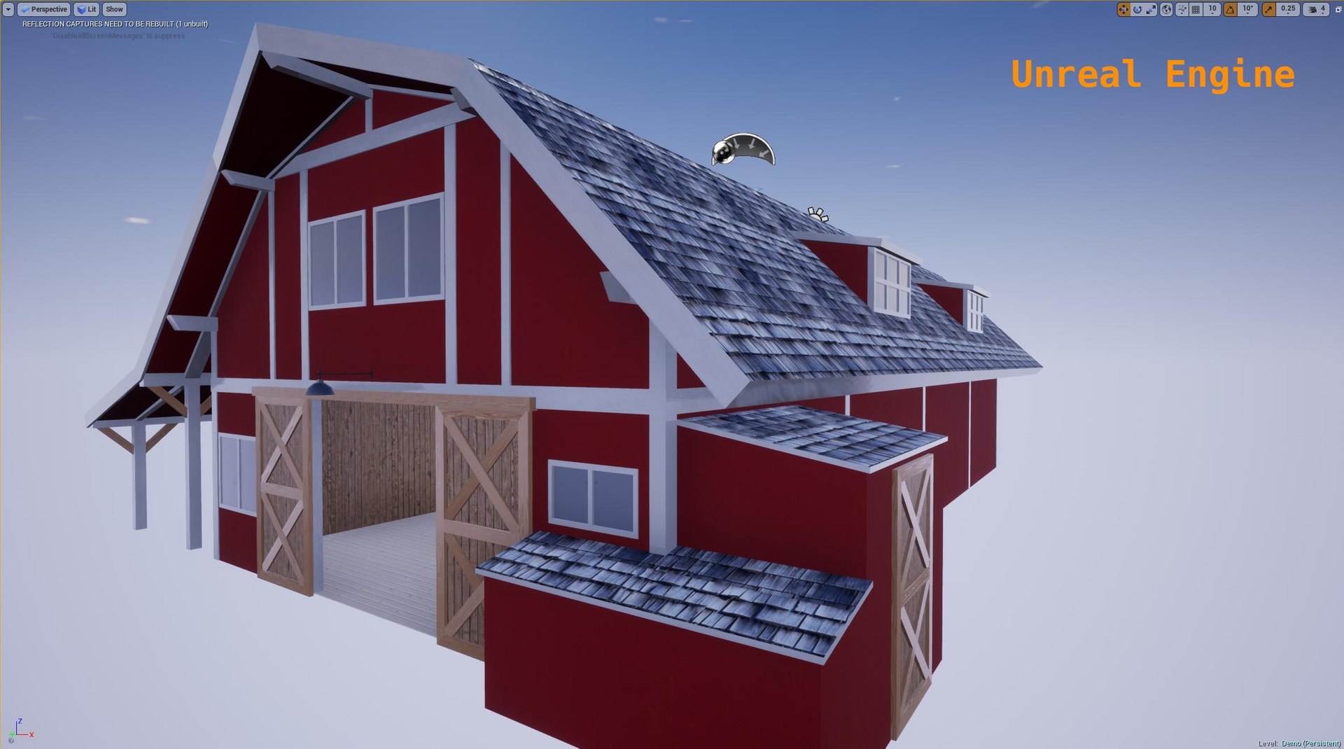 3D Barn - TurboSquid 2207231