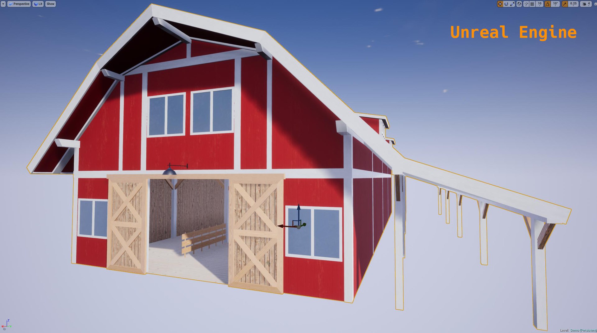 3D Barn - TurboSquid 2207231