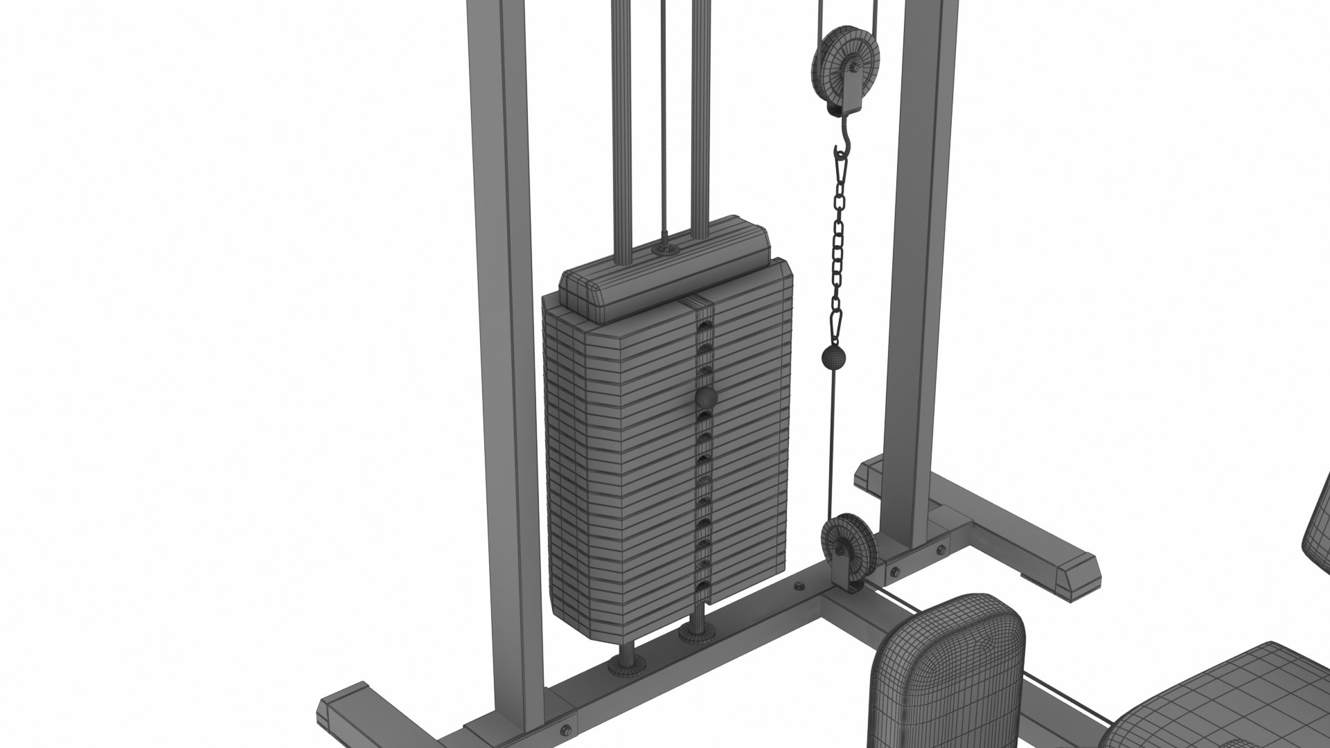3D GYM Adductor Machine Model - TurboSquid 1926075