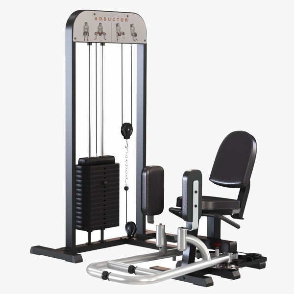 modelo 3d GYM Adductor Machine - TurboSquid 1926075