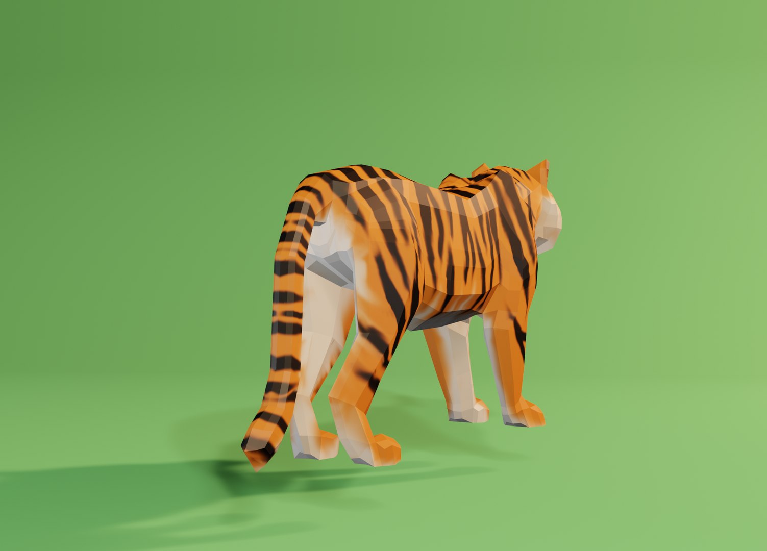 Tiger Animation 3D Model - TurboSquid 1634284
