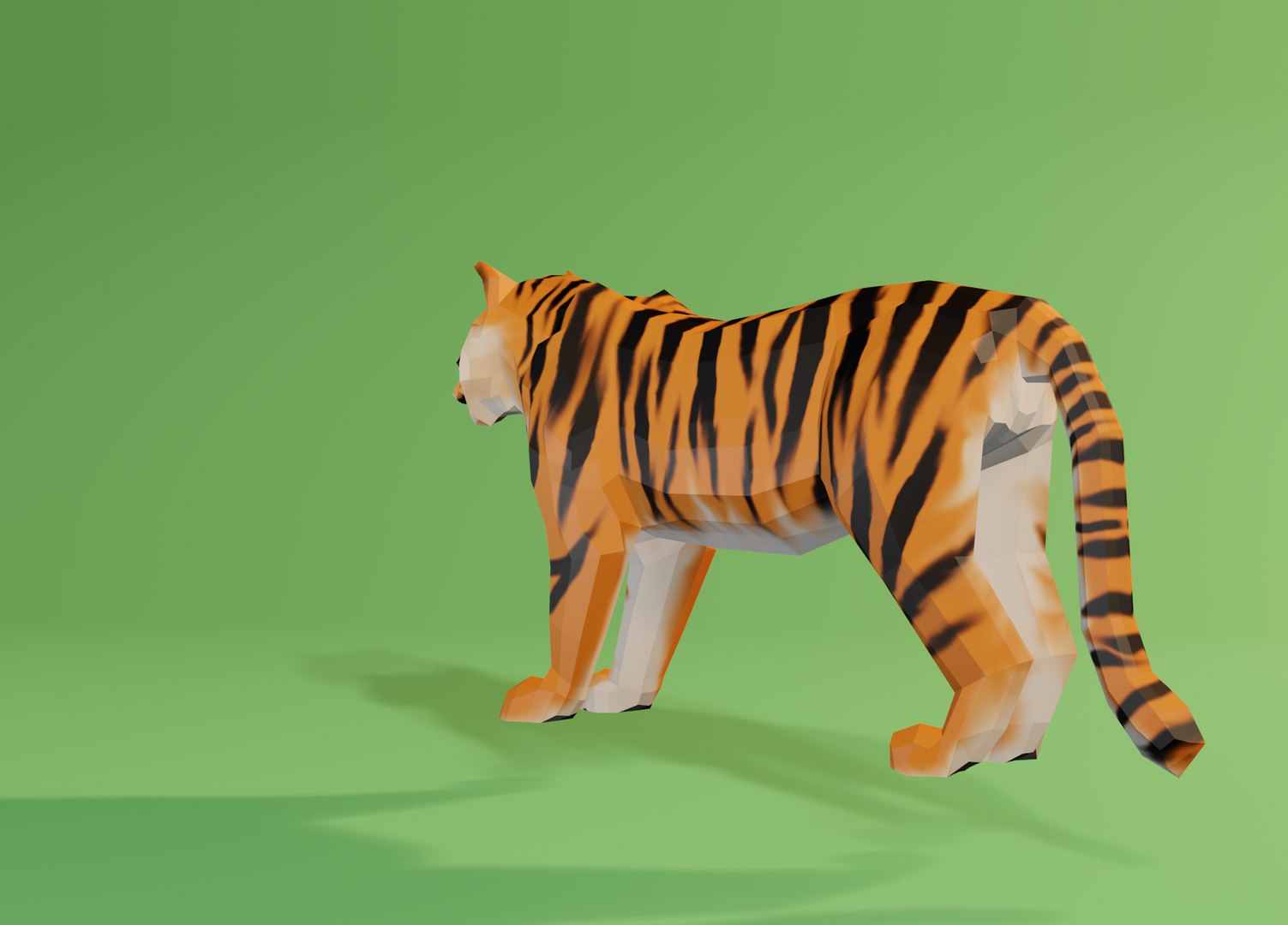 Tiger Animation 3D Model - TurboSquid 1634284