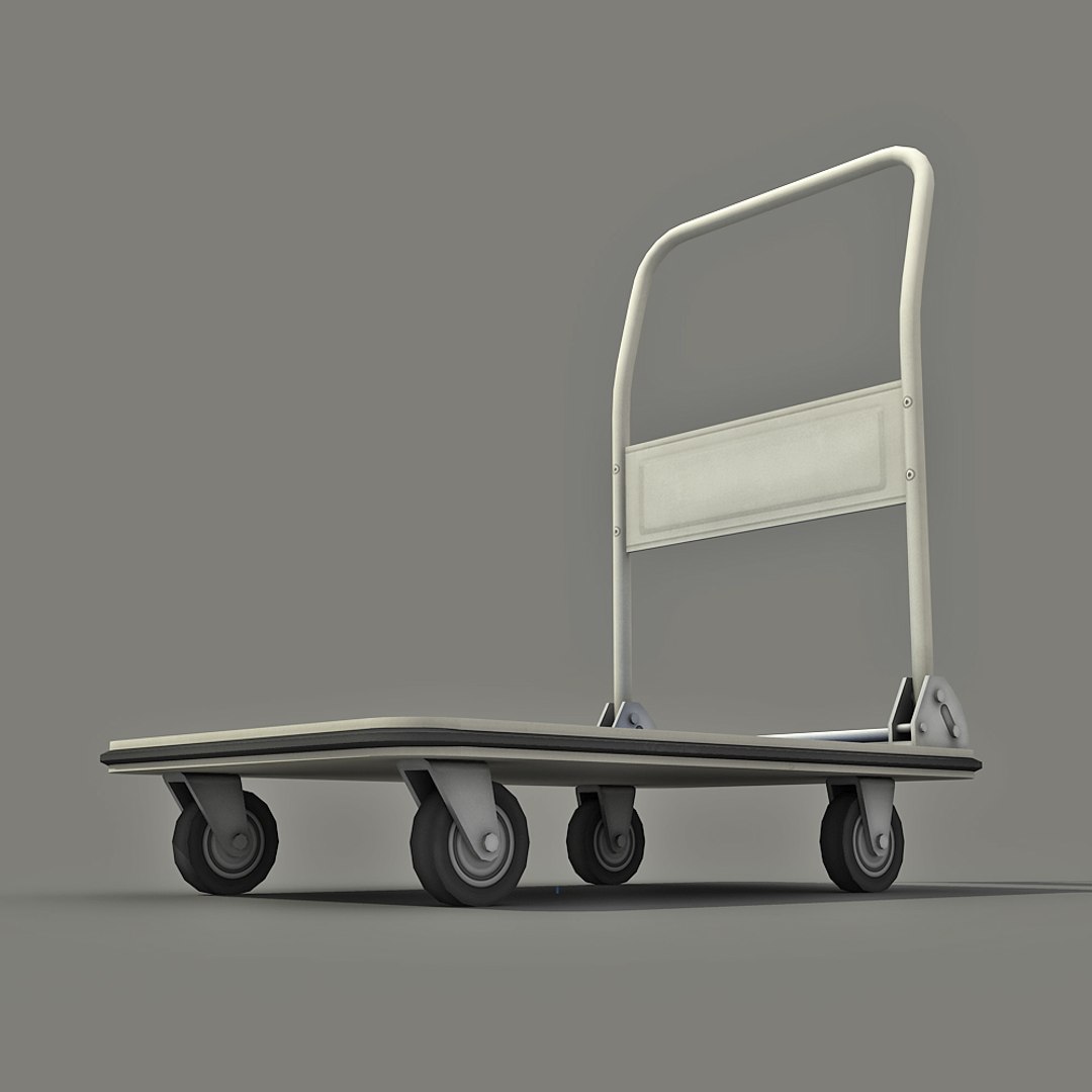 Transport Cart - 3d 3ds