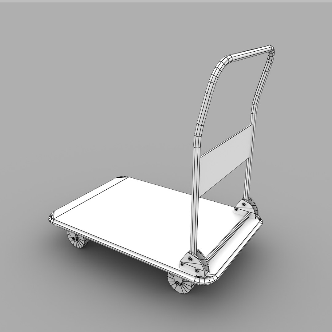 Transport Cart - 3d 3ds