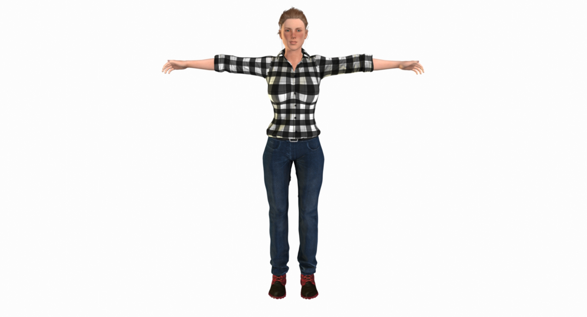 Female Rigged 3D Model - TurboSquid 1297458