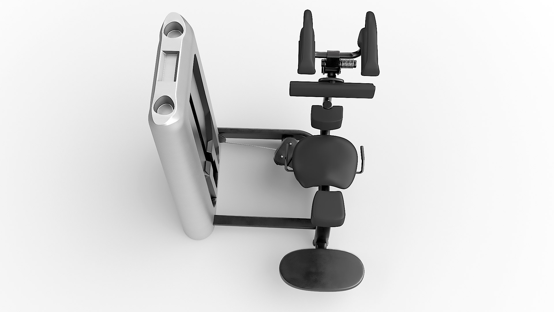 Generic Rotary Torso Machine 3D Model - TurboSquid 2073437