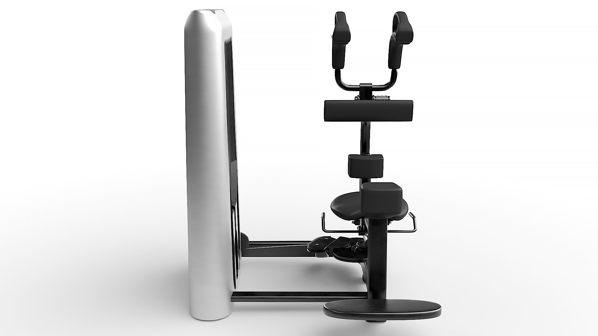 Generic Rotary Torso Machine 3D Model - TurboSquid 2073437