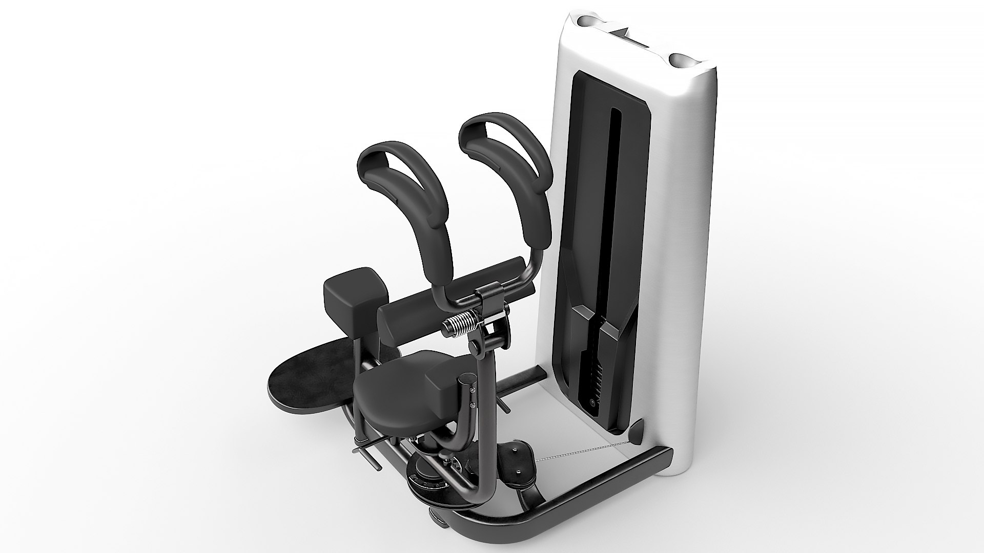 Generic Rotary Torso Machine 3D Model - TurboSquid 2073437