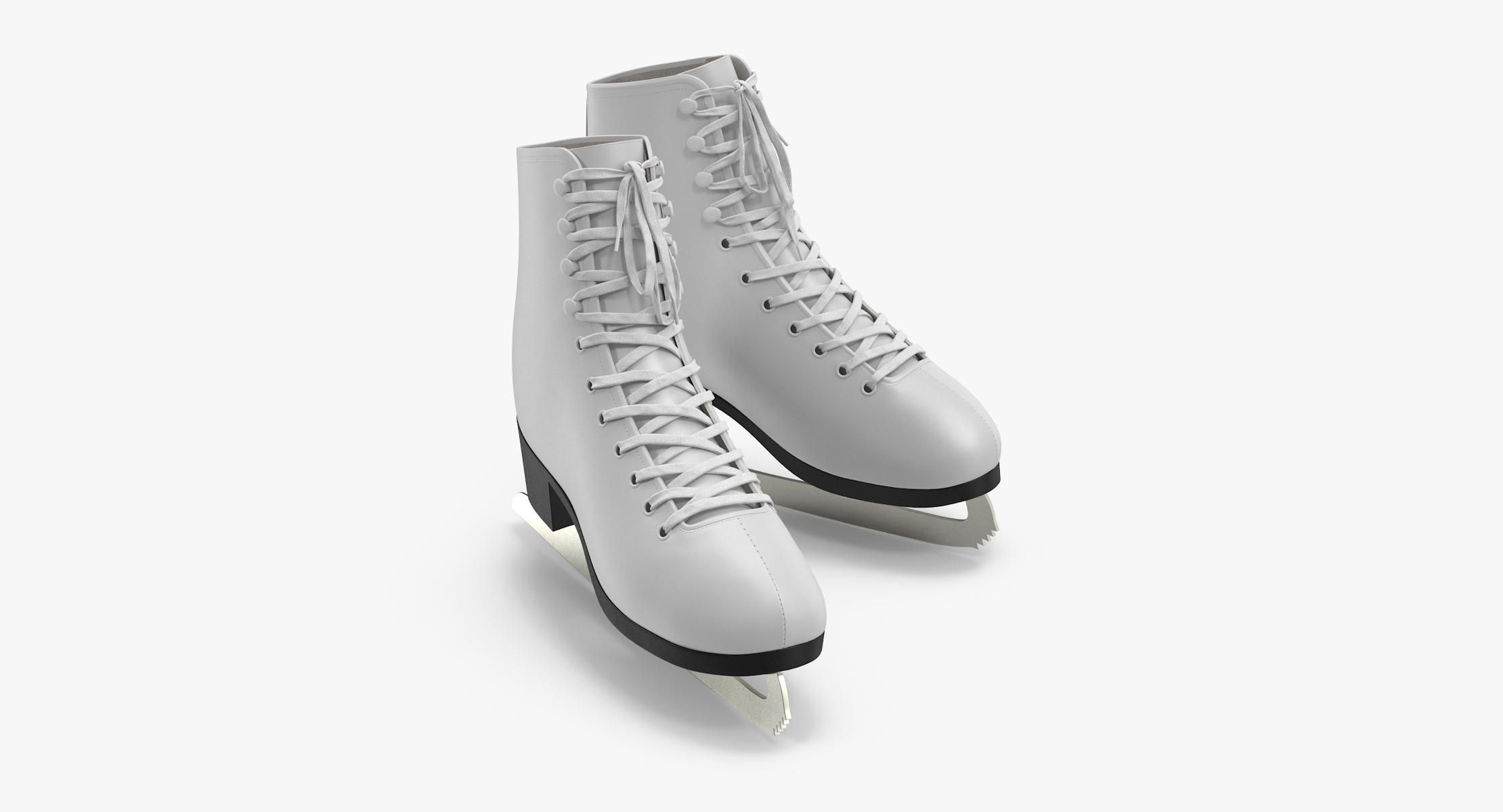 ice skates 3d model