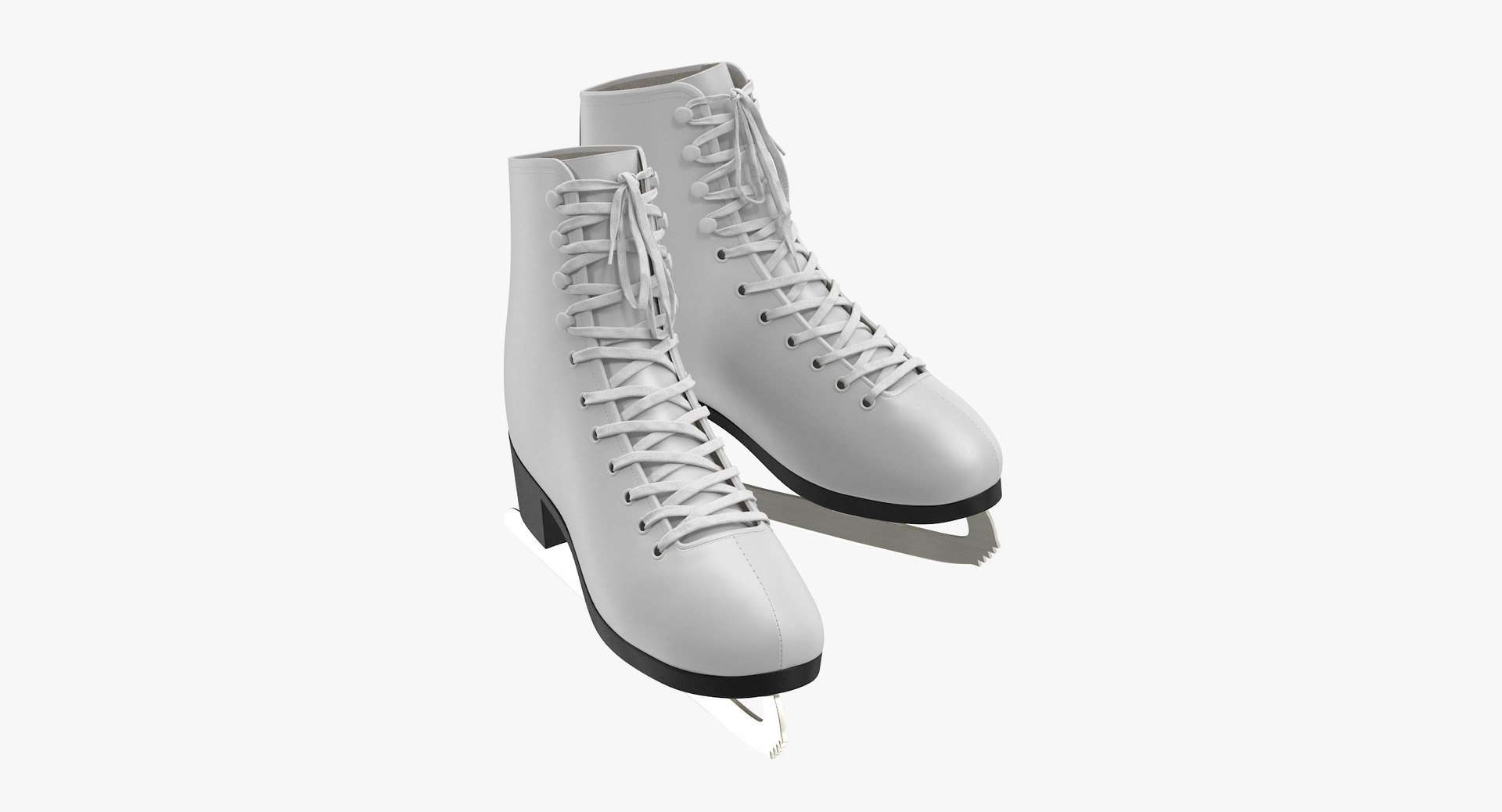 Ice Skates 3d Model