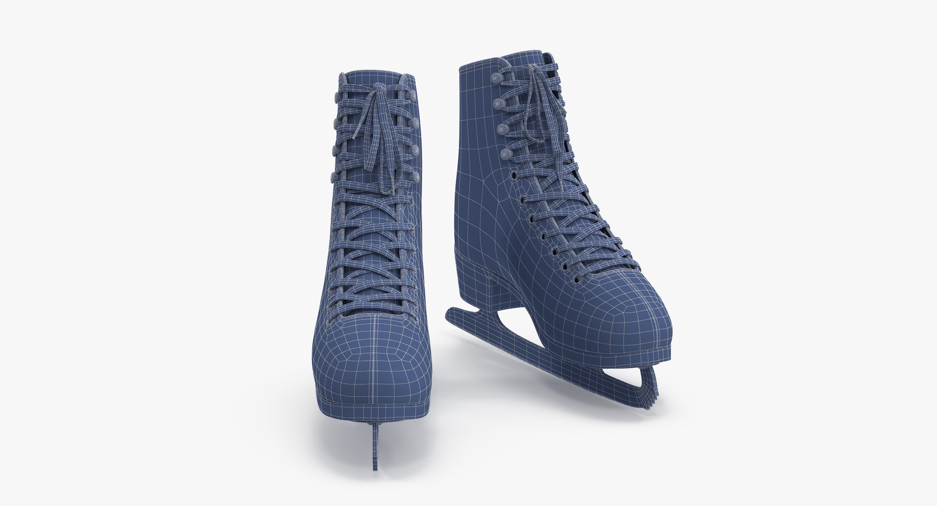 ice skates 3d model