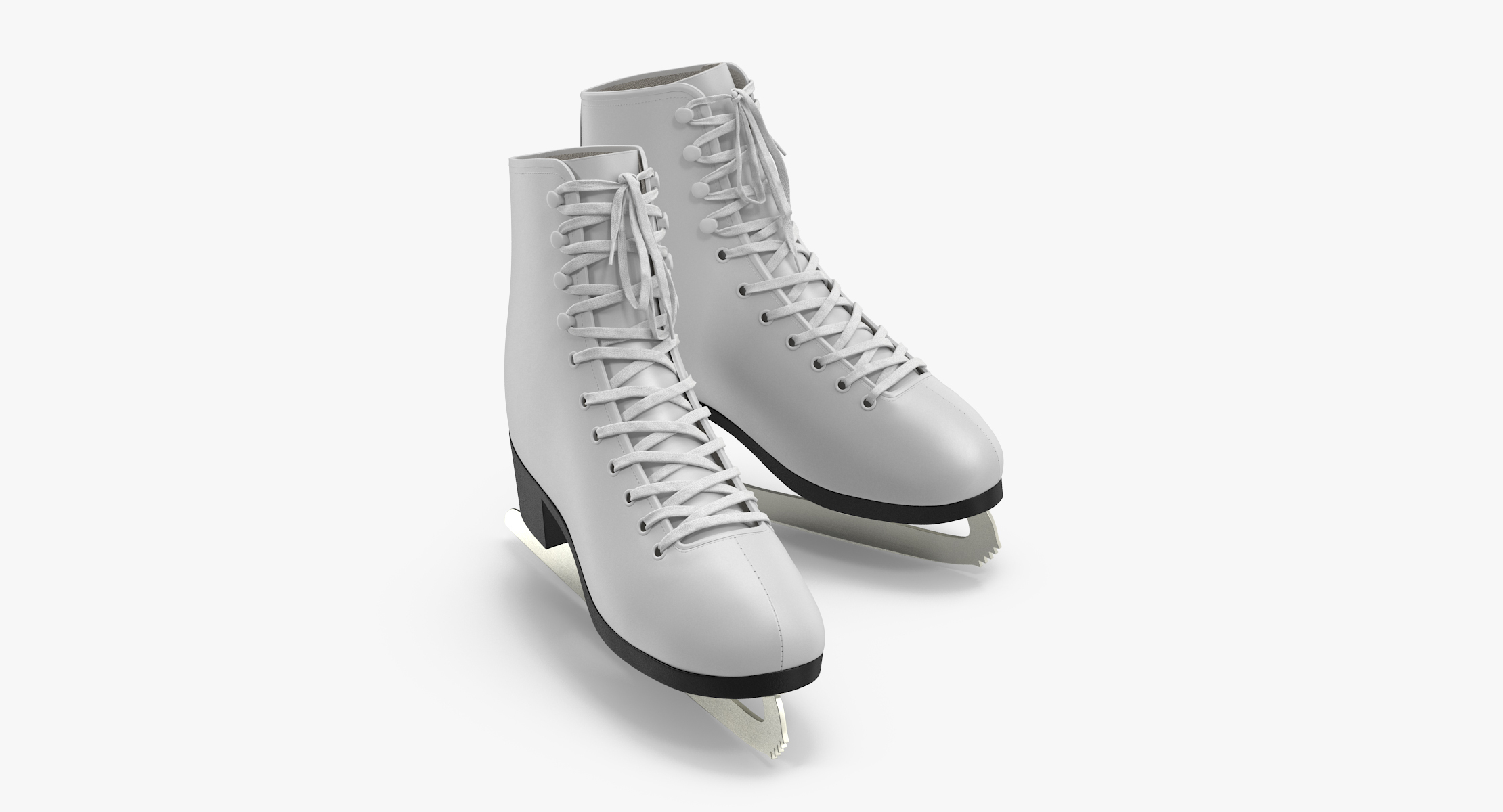 ice skates 3d model