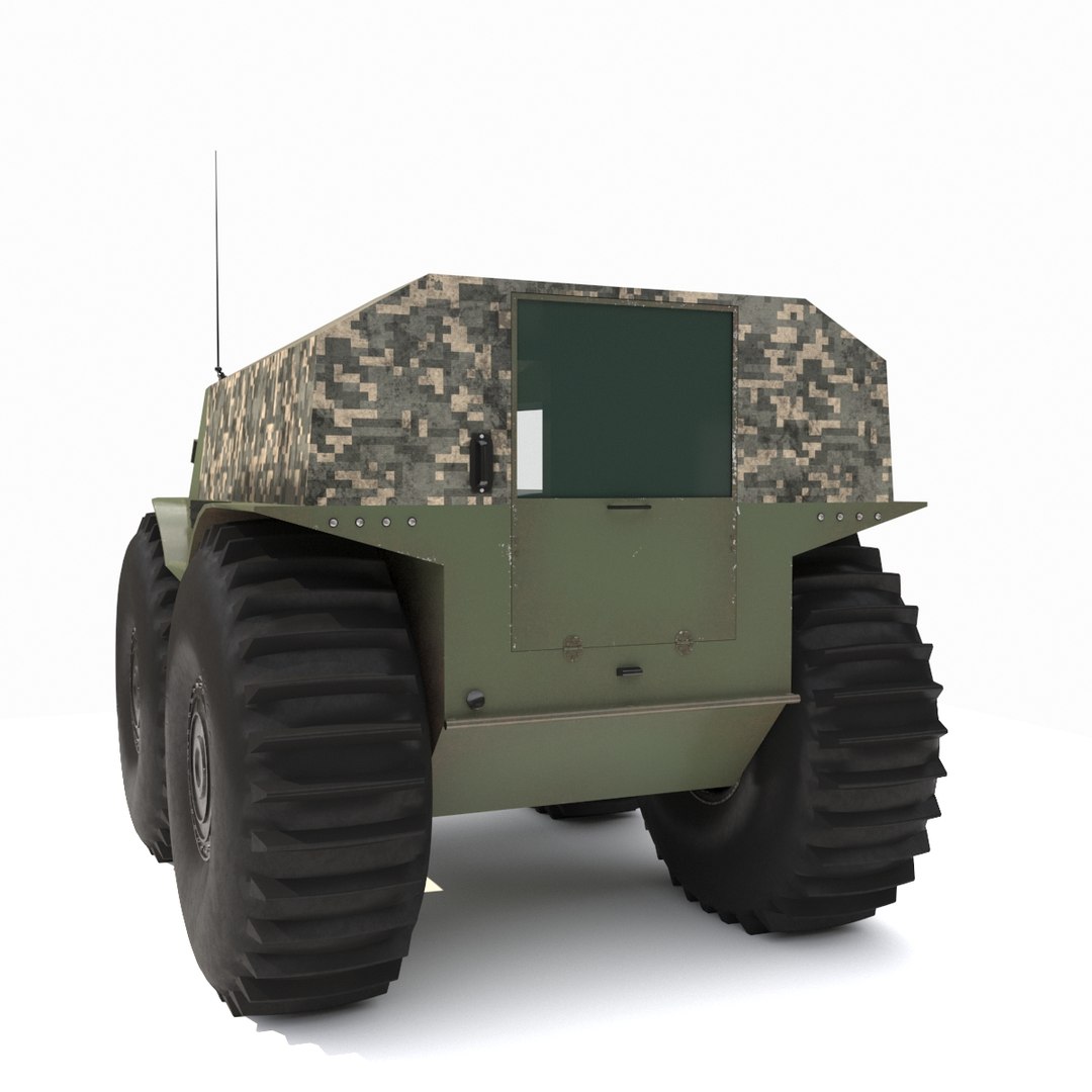 Sherp Russian Swamp-boat 3D Model - TurboSquid 1187194