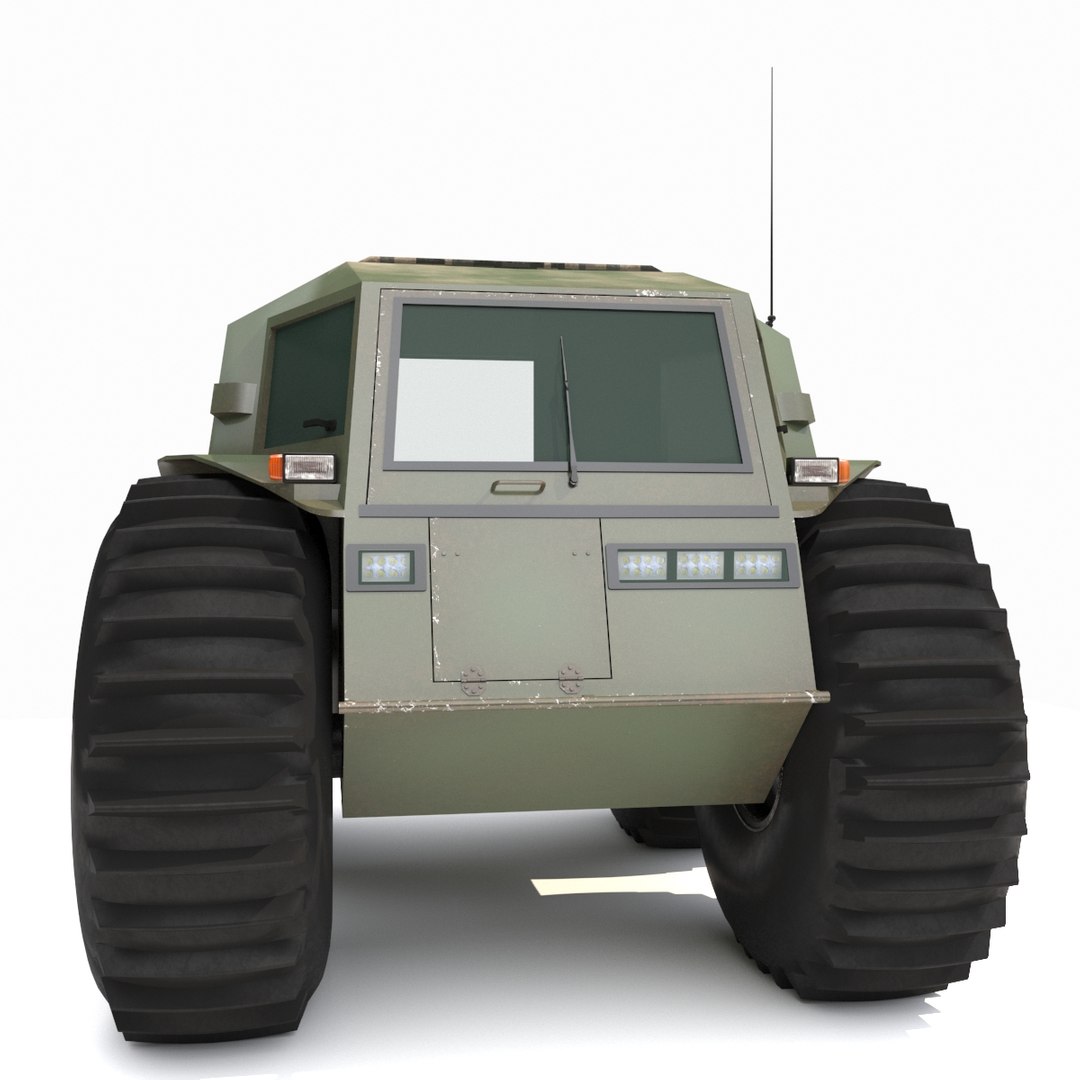 Sherp Russian Swamp-boat 3D Model - TurboSquid 1187194