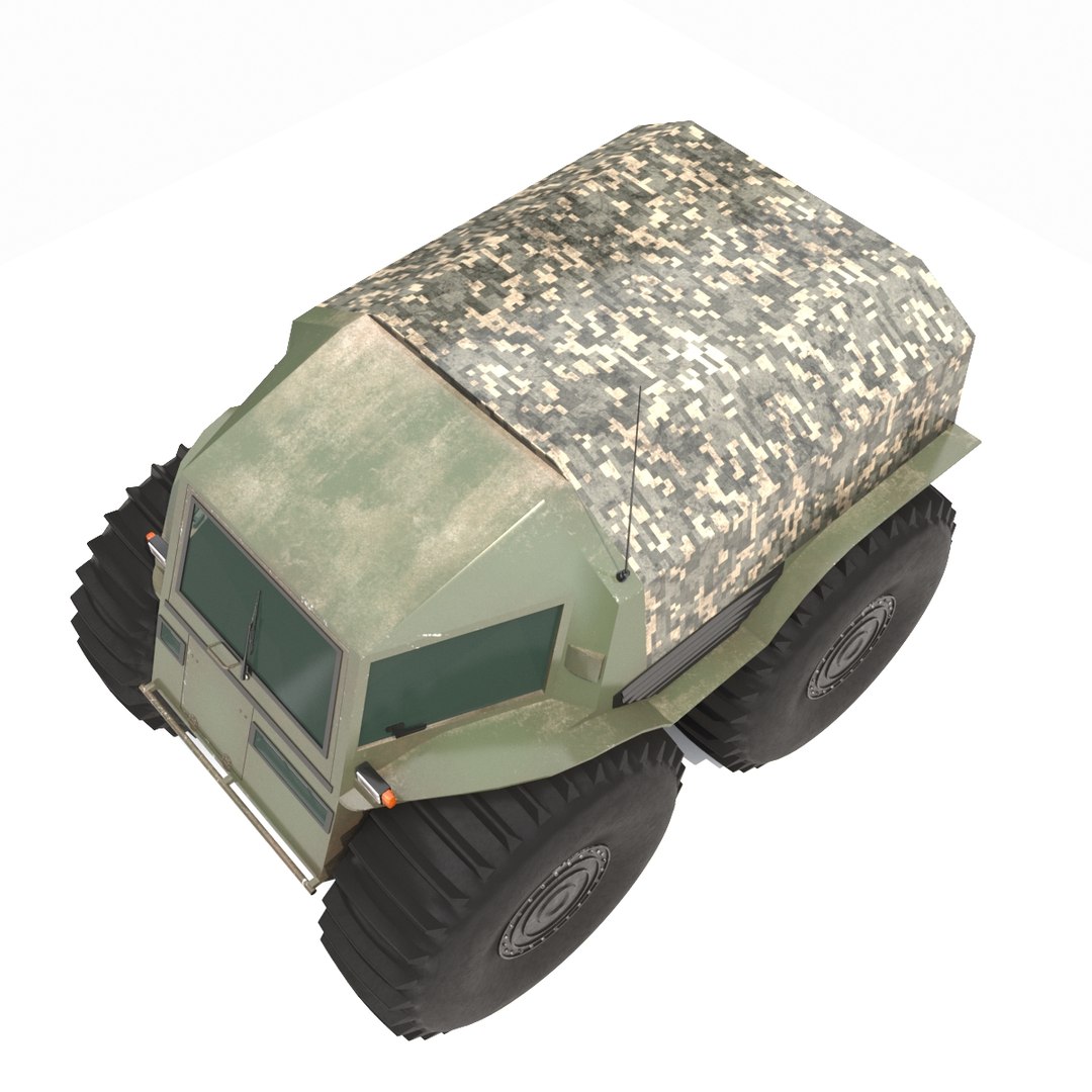 Sherp Russian Swamp-boat 3D Model - TurboSquid 1187194