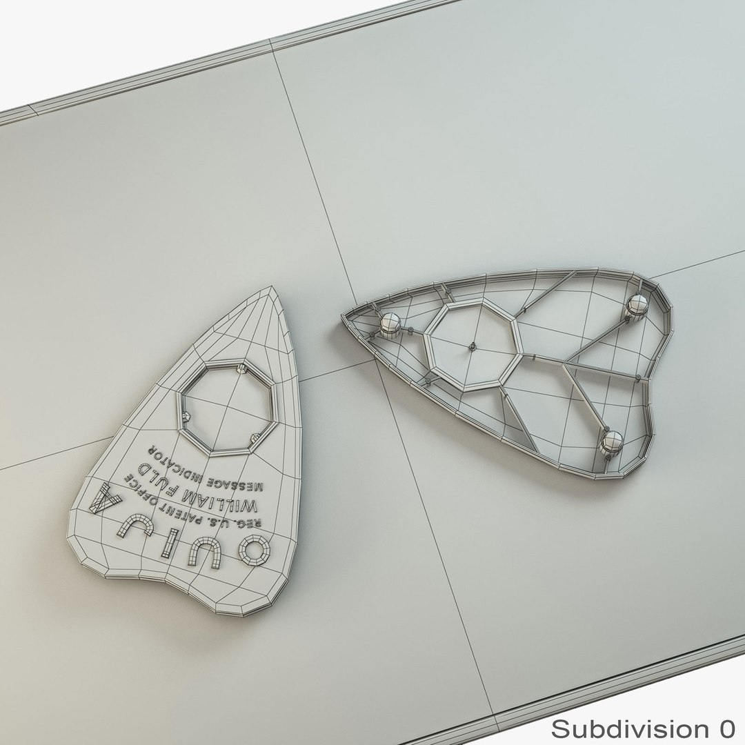 Ouija Board 3d Model