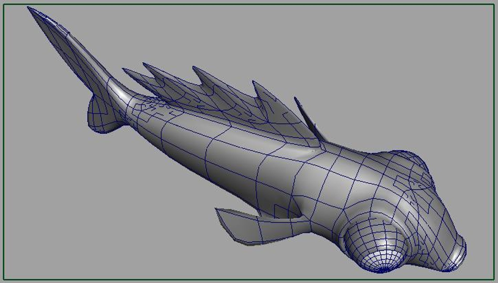 3d Model Of Fish