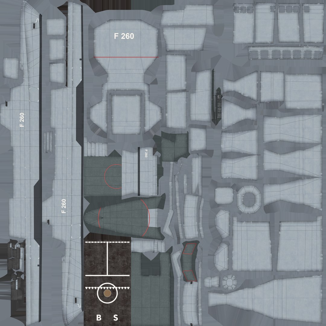 K130 Braunschweig Class Corvette Game-ready 3D - TurboSquid 2265080