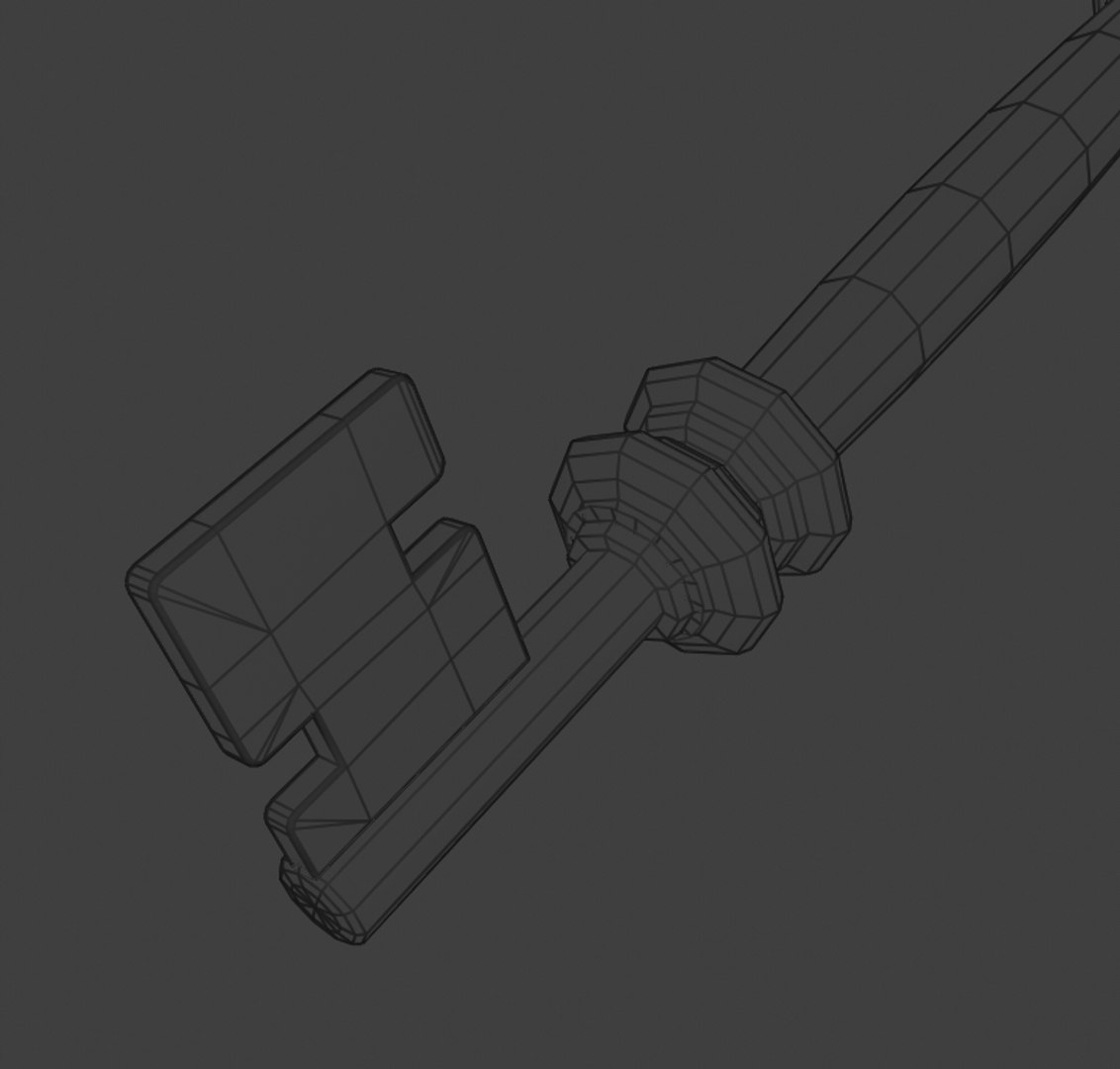 3D Model Medieval Fancy Key 4 - TurboSquid 1365897