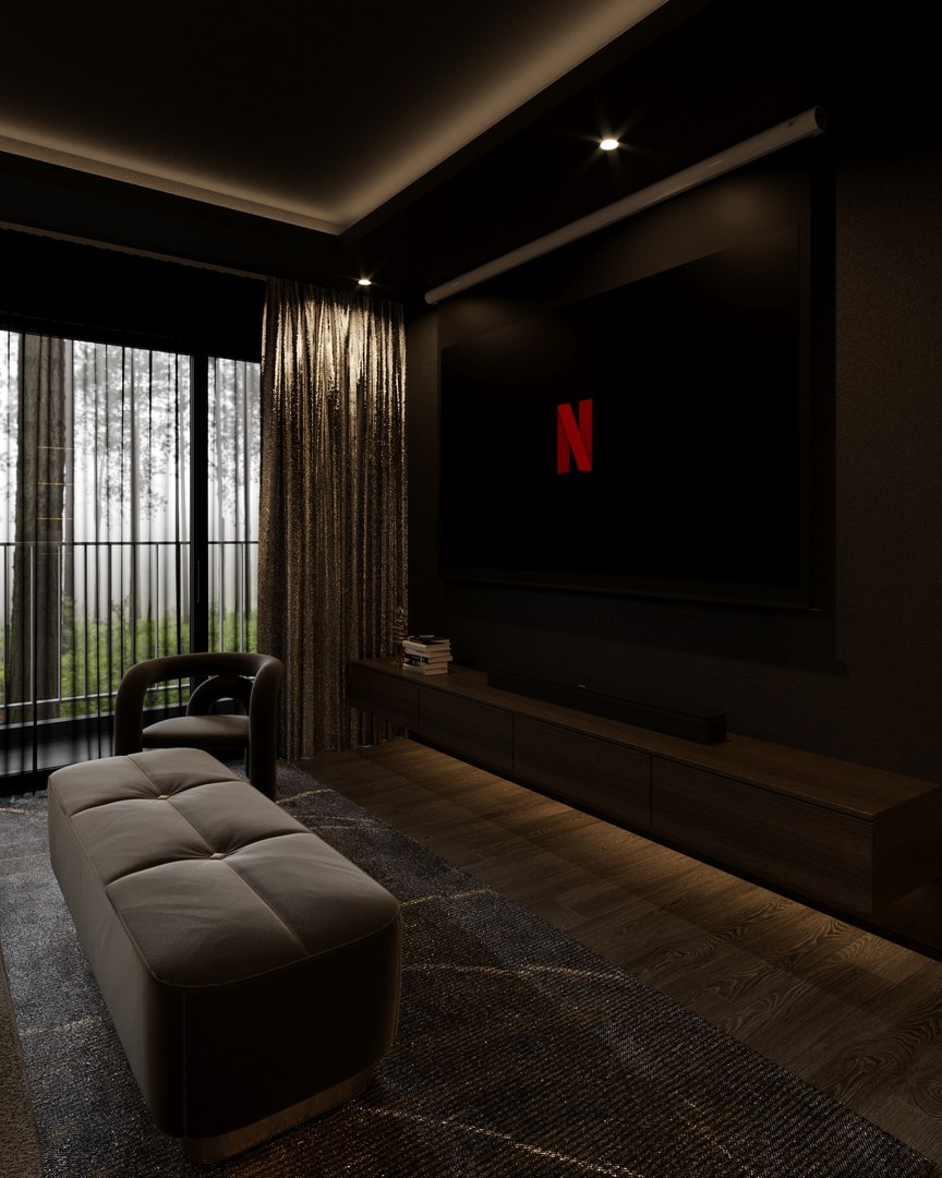 3D 3dsmax V-ray Interior Kitchen Livingroom Bedroom Workroom Scene ...