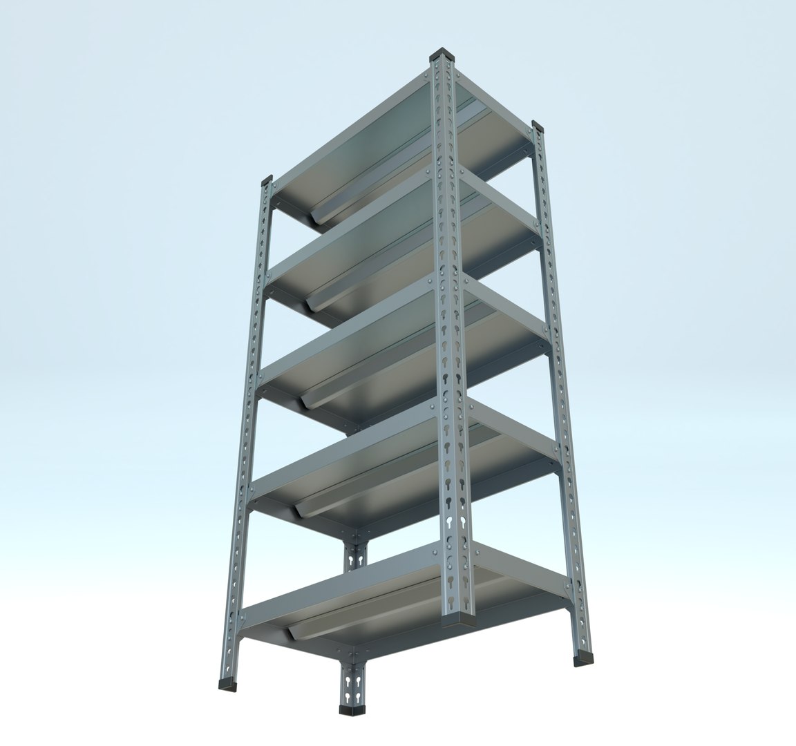 Storage Rack 3D - TurboSquid 1327635