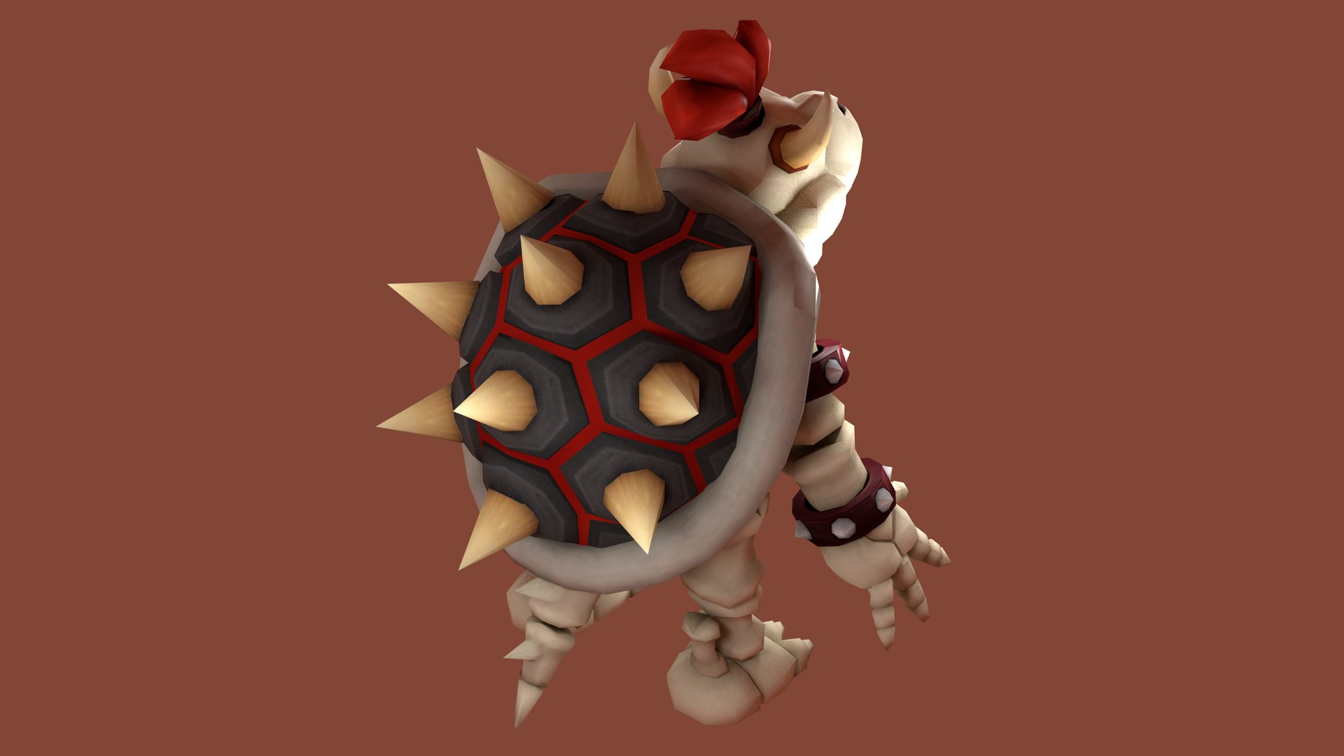 DRY BOWSER - PBR - RIGGED 3D Model - TurboSquid 1726582
