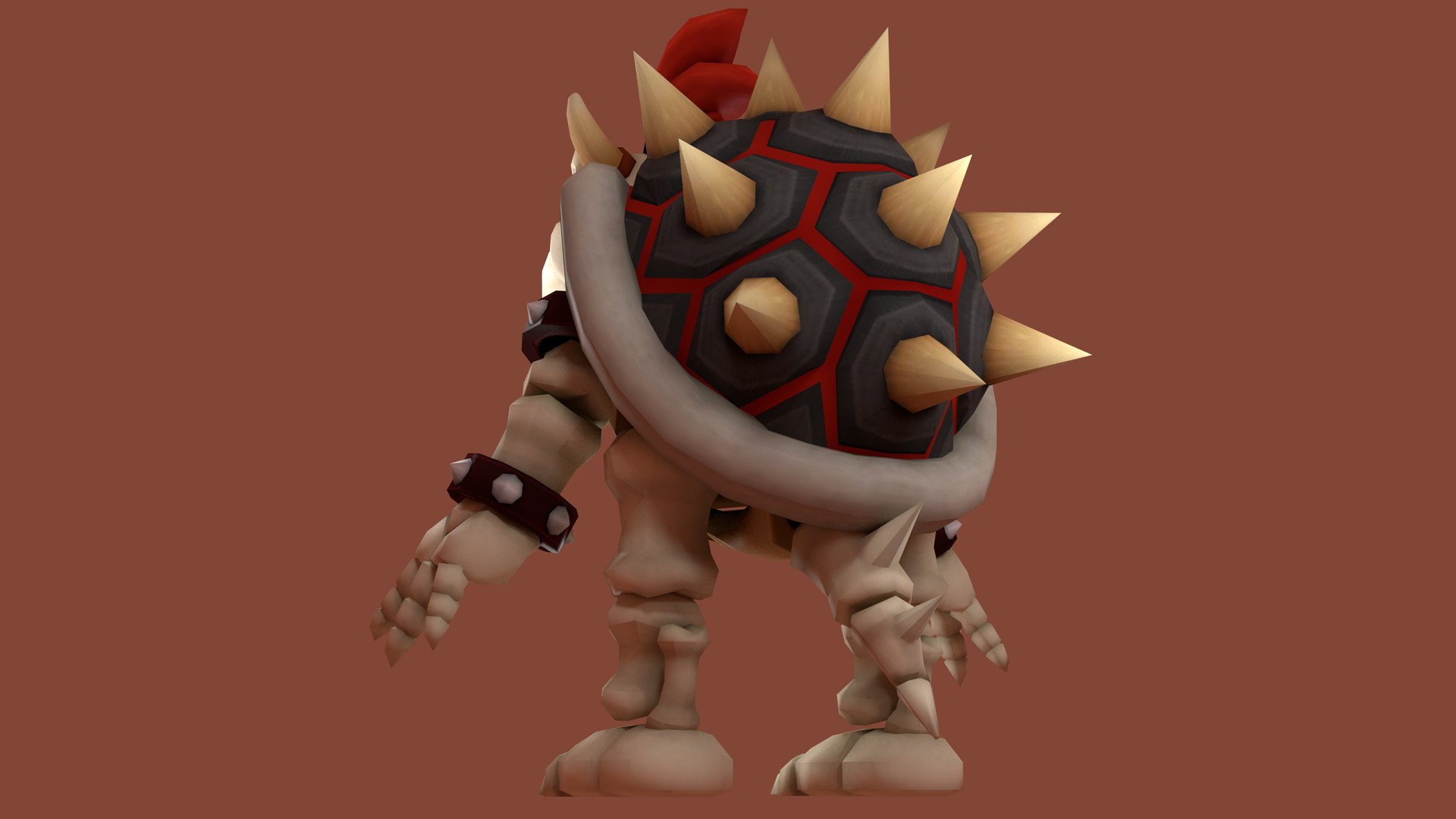 DRY BOWSER - PBR - RIGGED 3D Model - TurboSquid 1726582