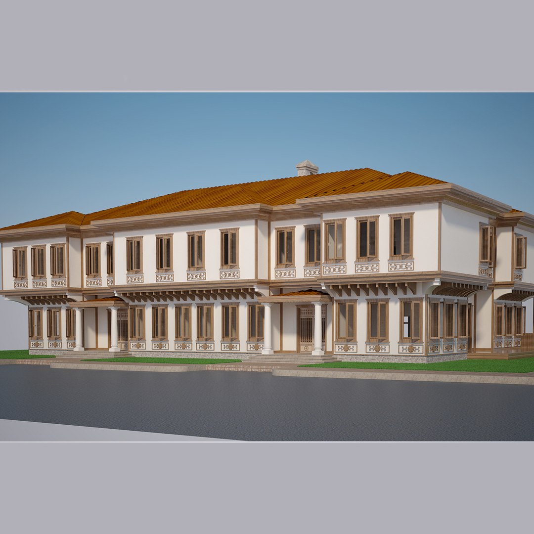 3D Modern Turkish House - TurboSquid 1185562